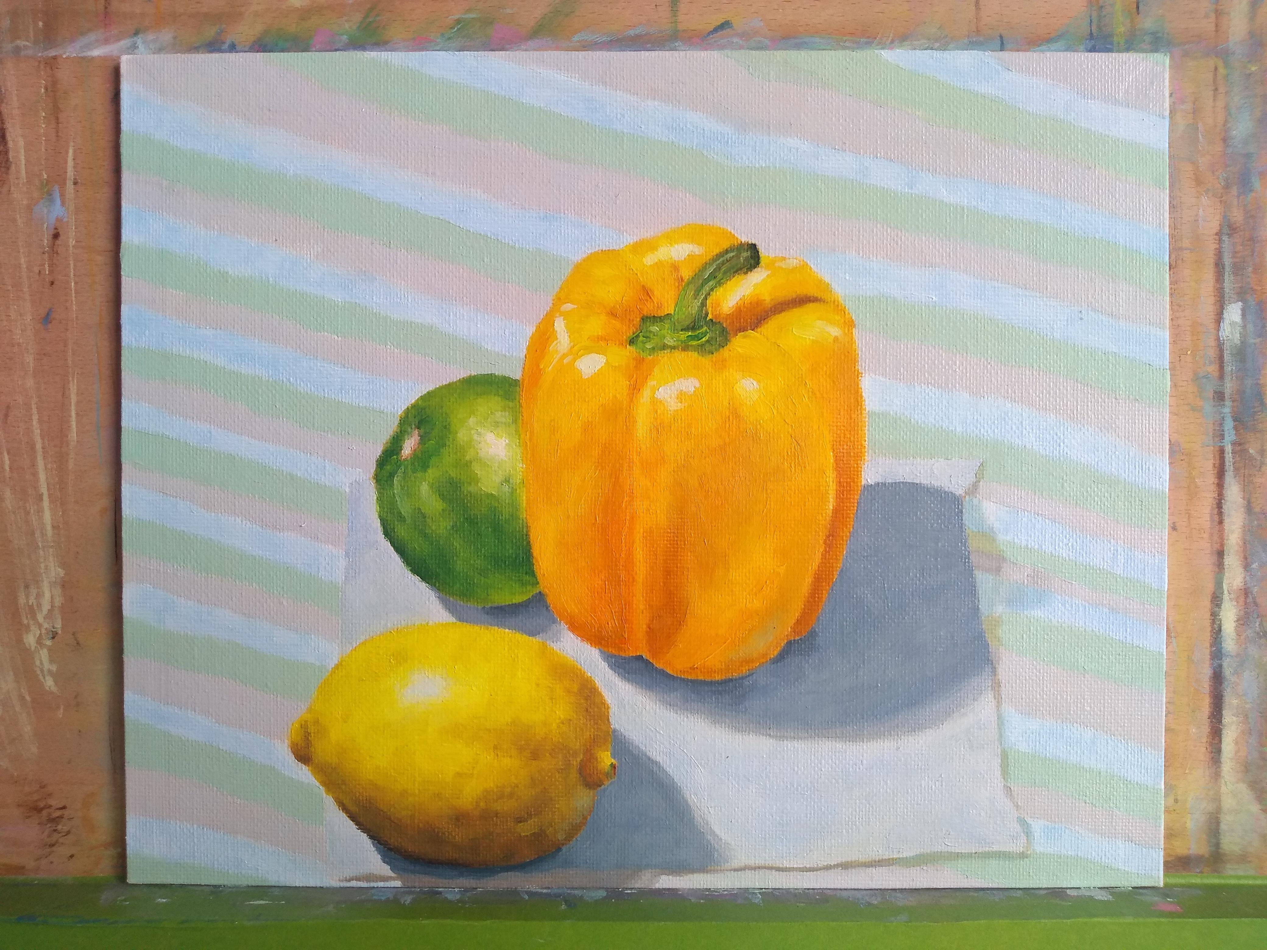 Pepper, lemon and lime. Still practicing! | Scrolller