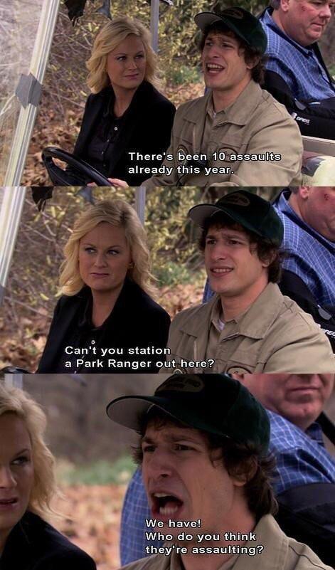 Peralta spotted during an undercover mission in Pawnee, Indiana | Scrolller