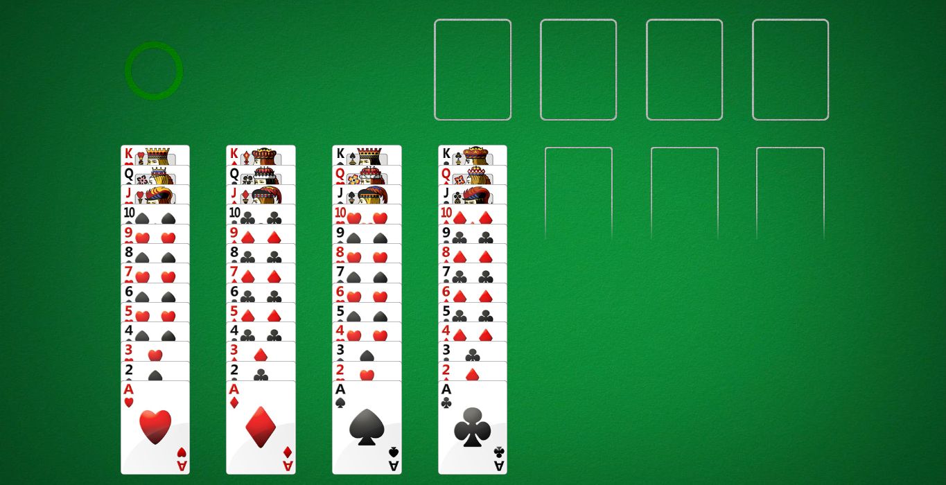 Perfect and beautiful solitaire | Scrolller