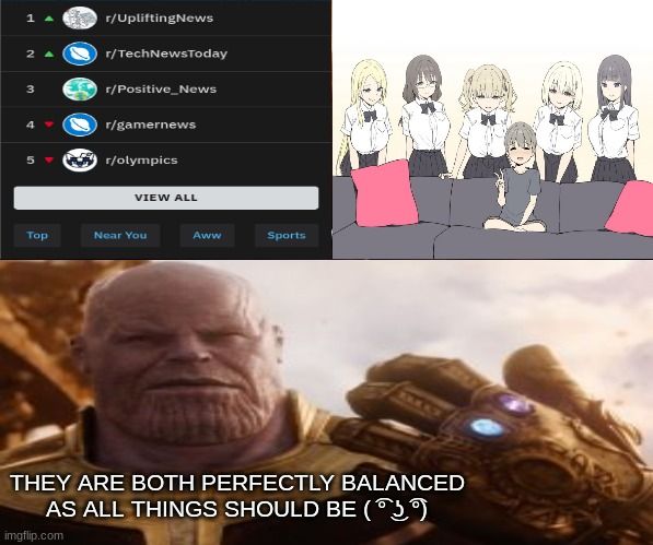 Perfectly balanced... ( ͡° ͜ʖ ͡°) | Scrolller