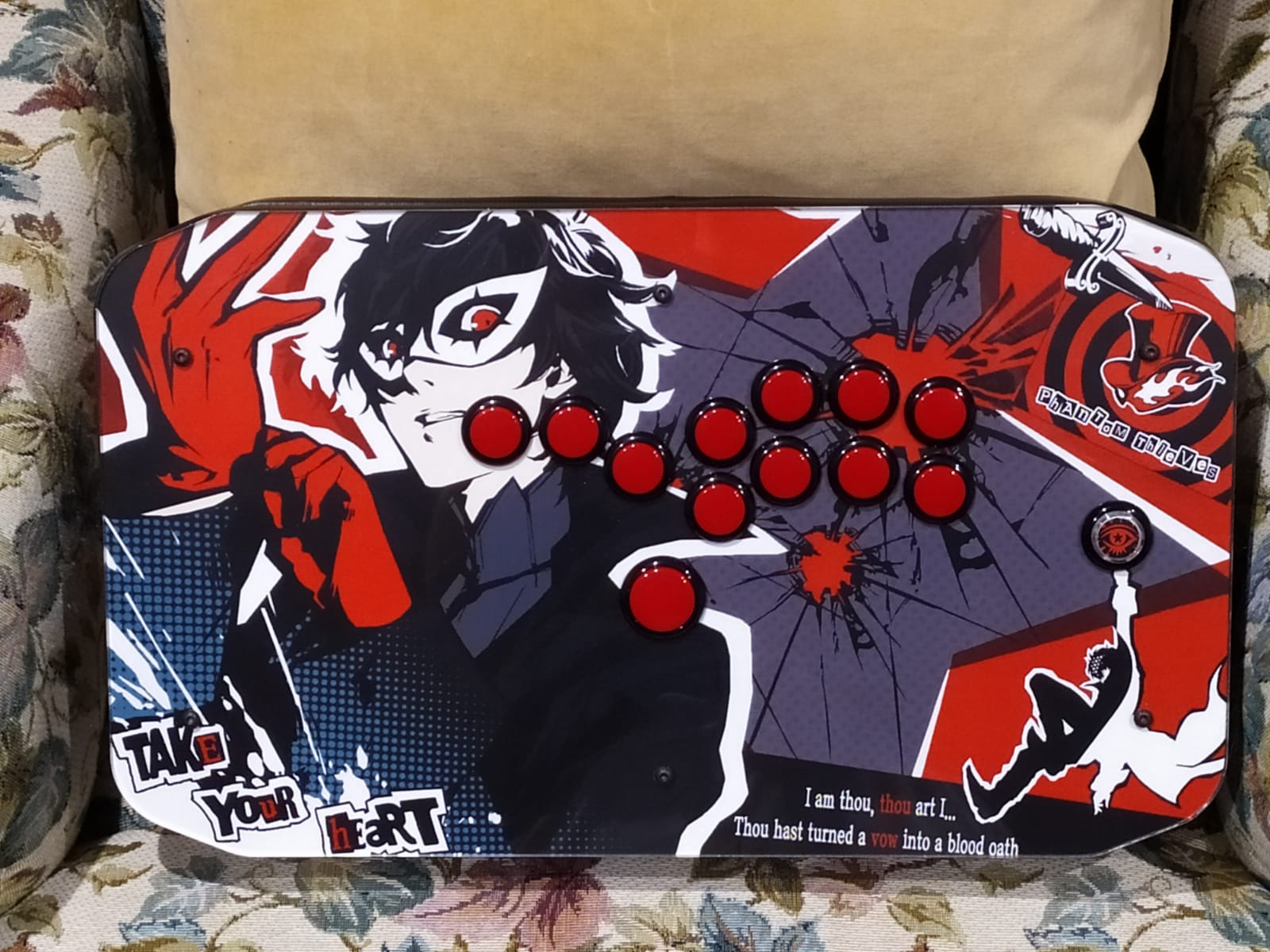Persona 5 themed Hitbox | Scrolller