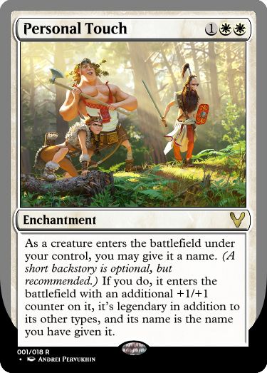 Personal Touch: Three 1/1 white Soldier tokens? How about Steve, Dave, and Steve-Dave? | Scrolller