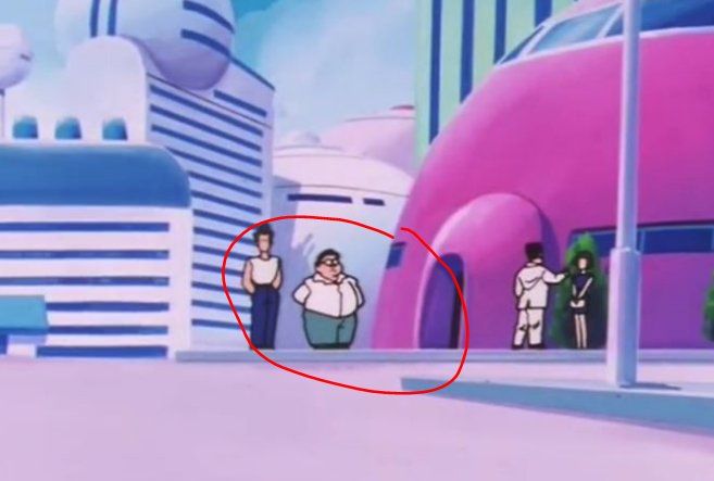 Peter Griffin in Dragon Ball | Scrolller