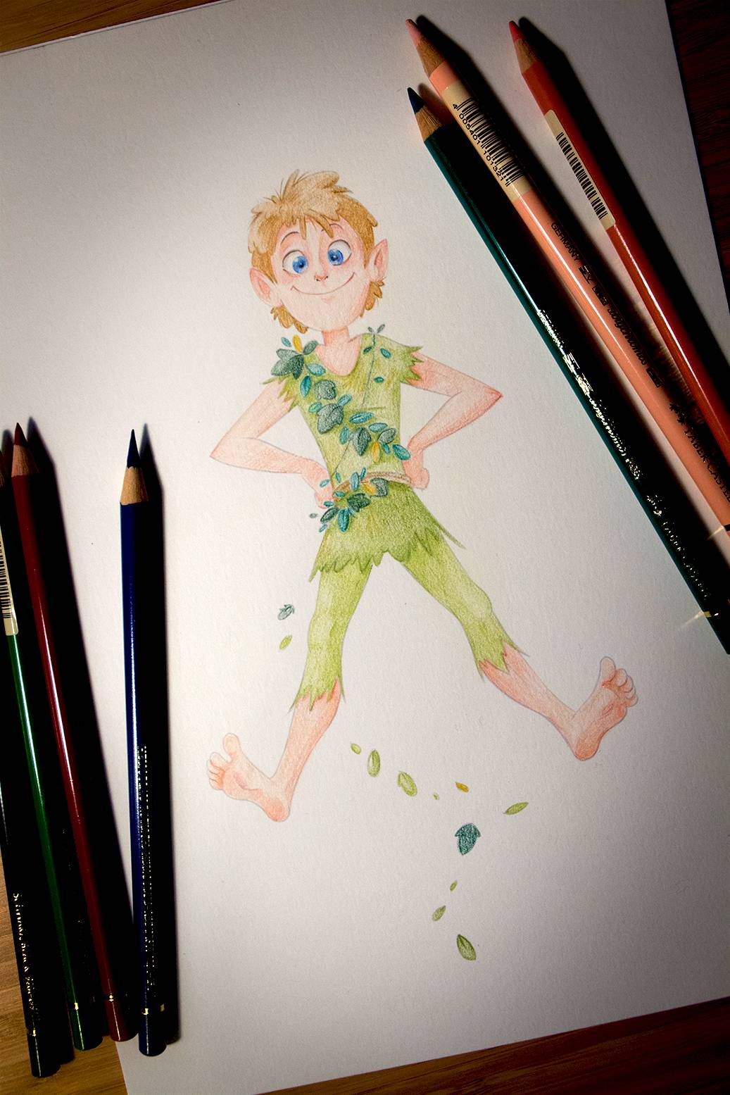 Peter Pan drawing | Scrolller