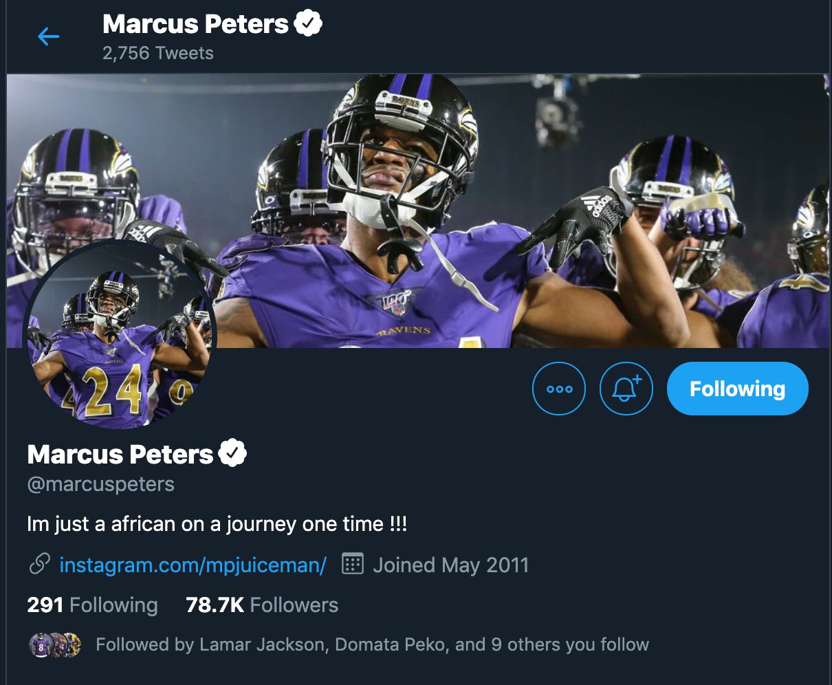 Peters updated his twitter! | Scrolller