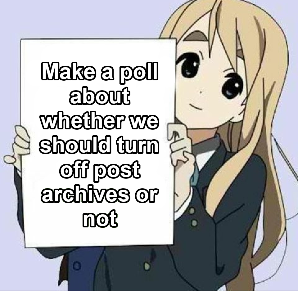 Petition to remove post archives | Scrolller