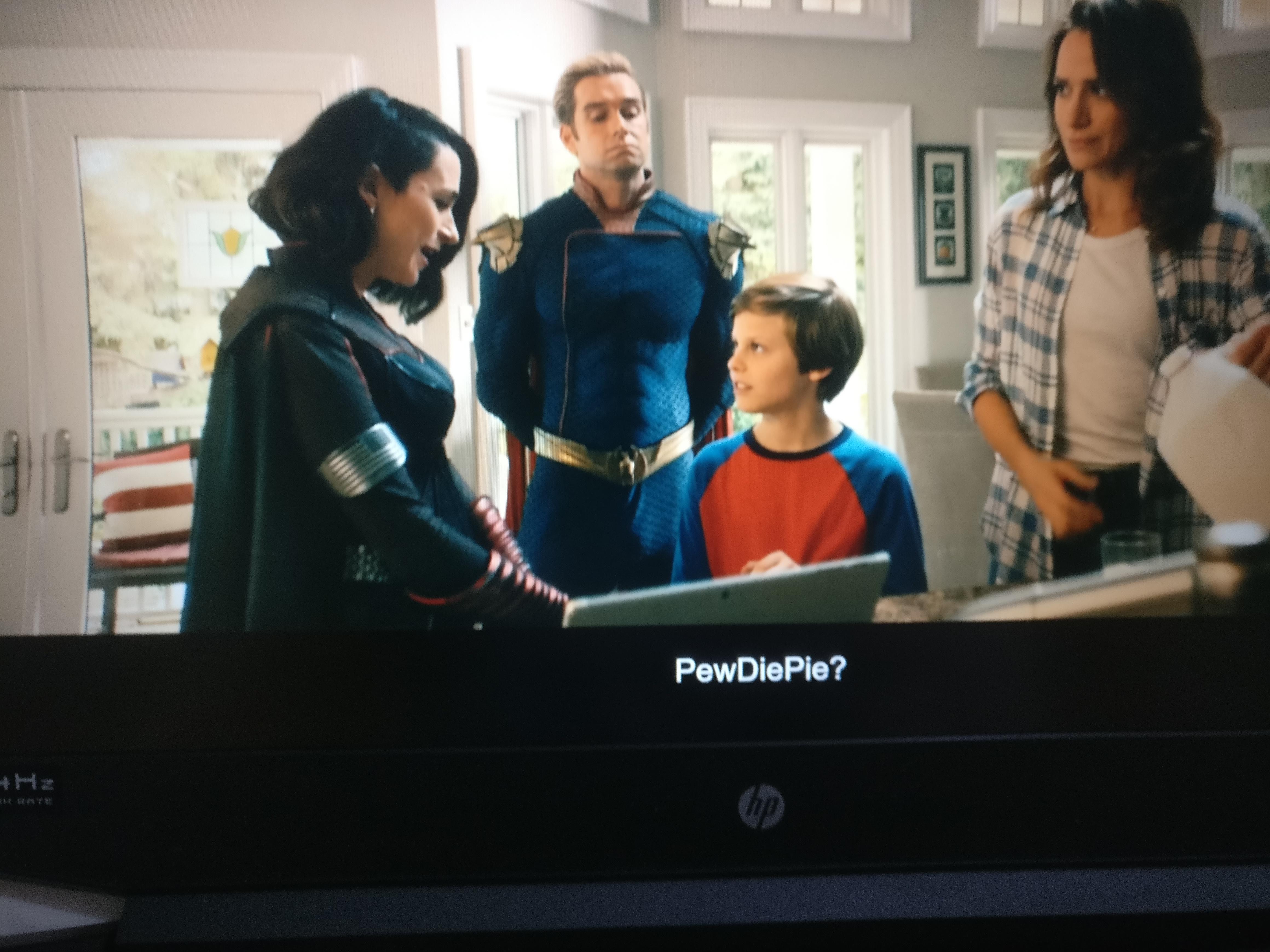 Pewdiepie in THE BOYS?! | Scrolller