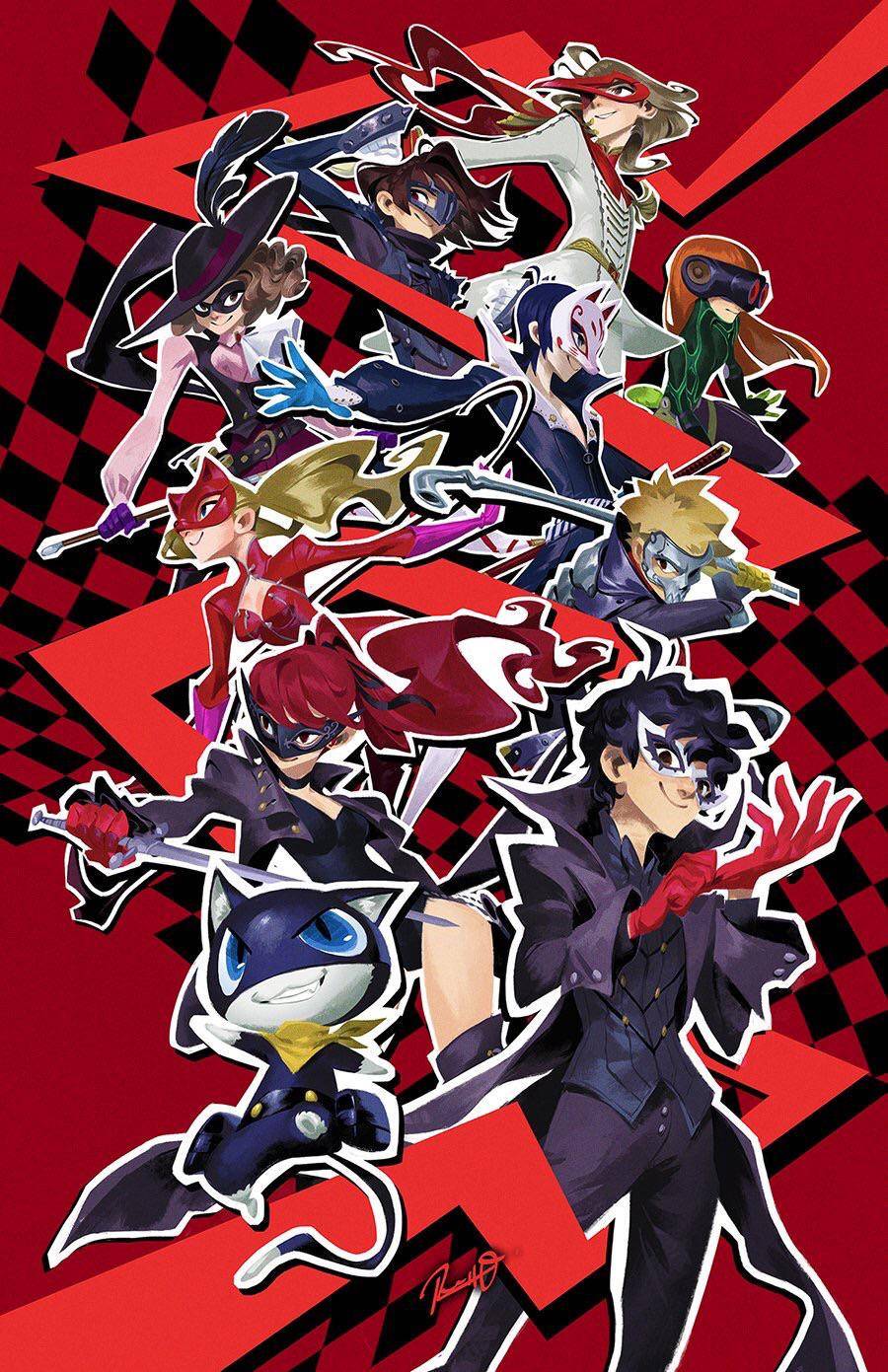 Phantom Thieves fanart | Scrolller