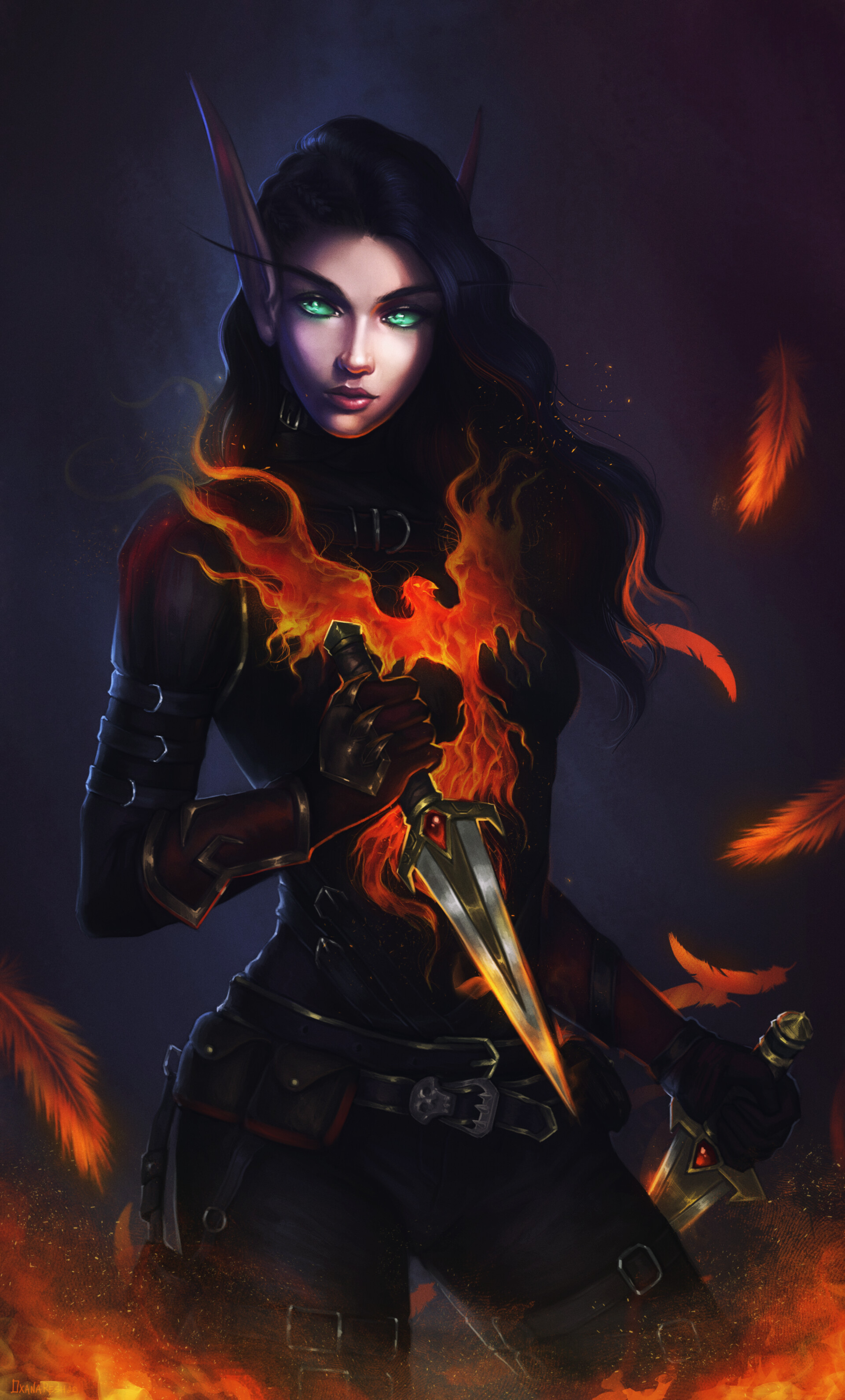 Phoenix by Oxana Reshetina | Scrolller