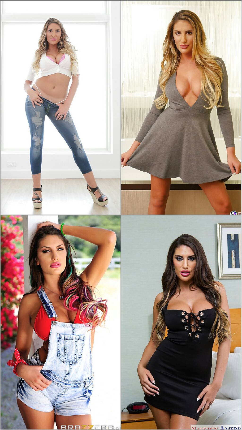 Pick Her Outfit: August Ames | Scrolller