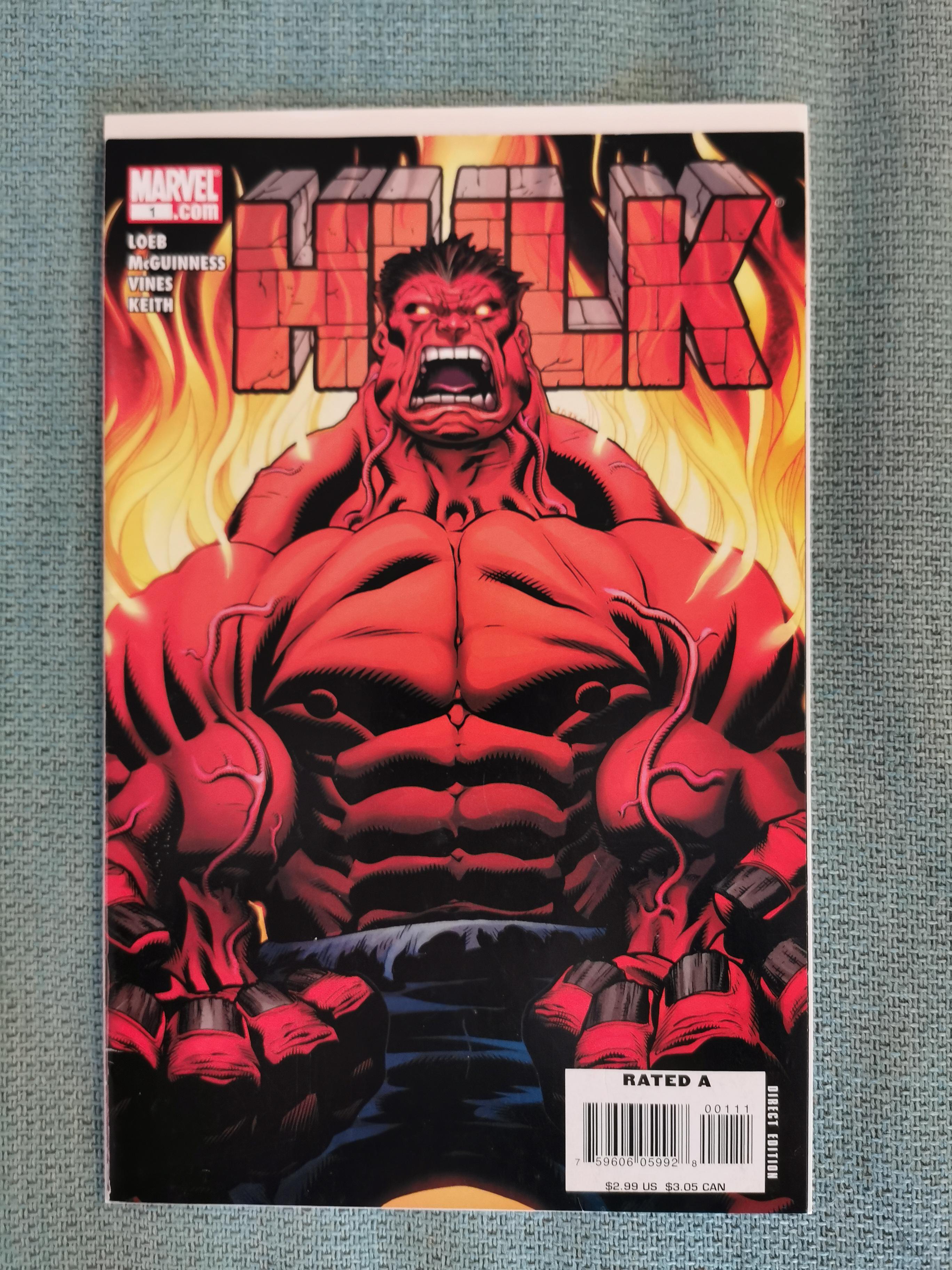 Picked myself up a Red Hulk! How awesome is this comic 😎😀 | Scrolller
