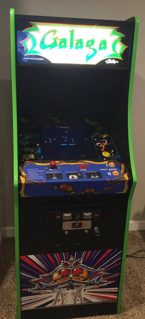 Picked up my 1st arcade machine - Galaga | Scrolller