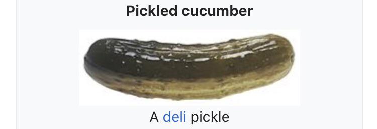 Pickle. | Scrolller
