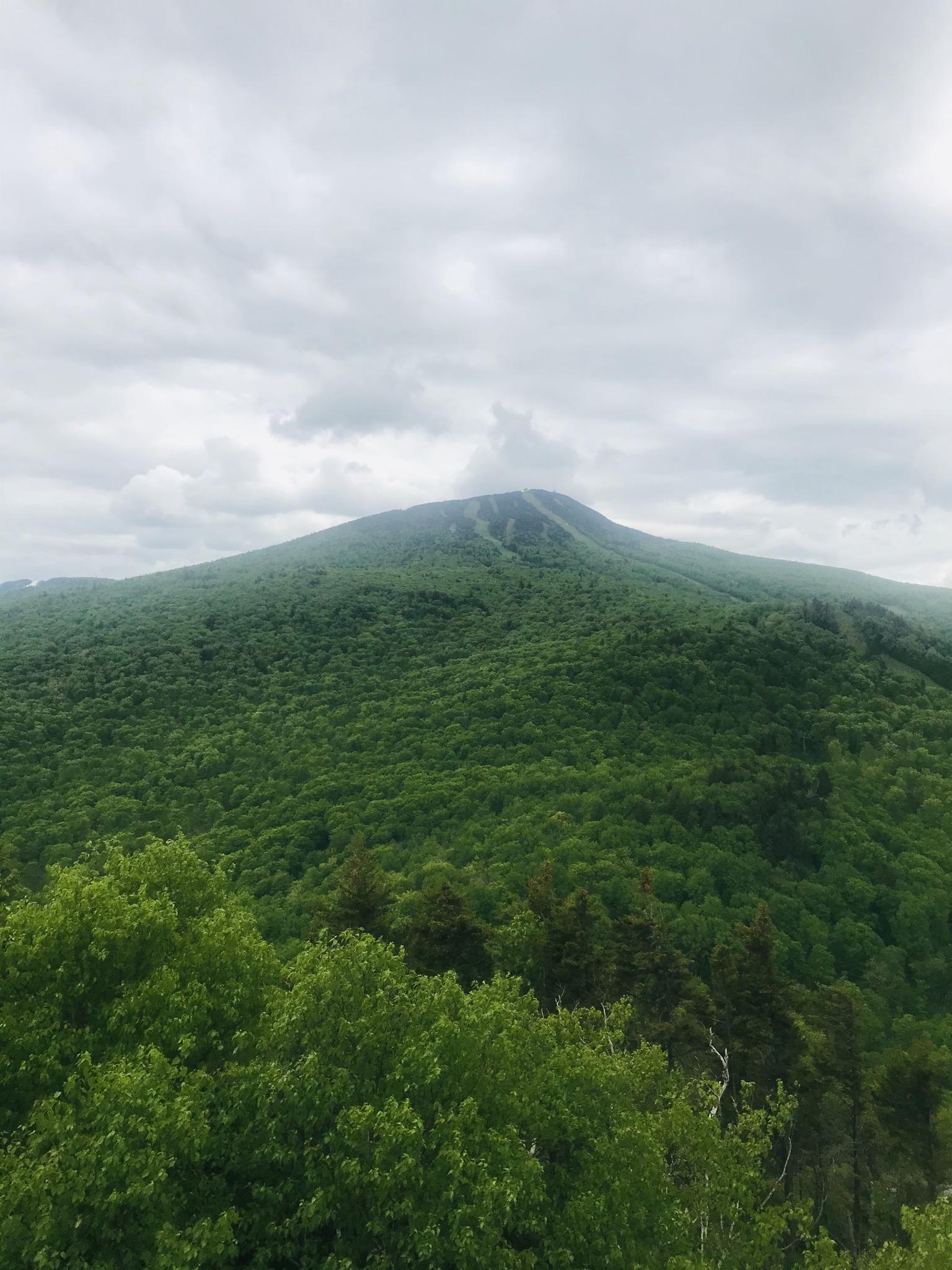 Pico mountain off of the deers leap cliff in Killington VT | Scrolller