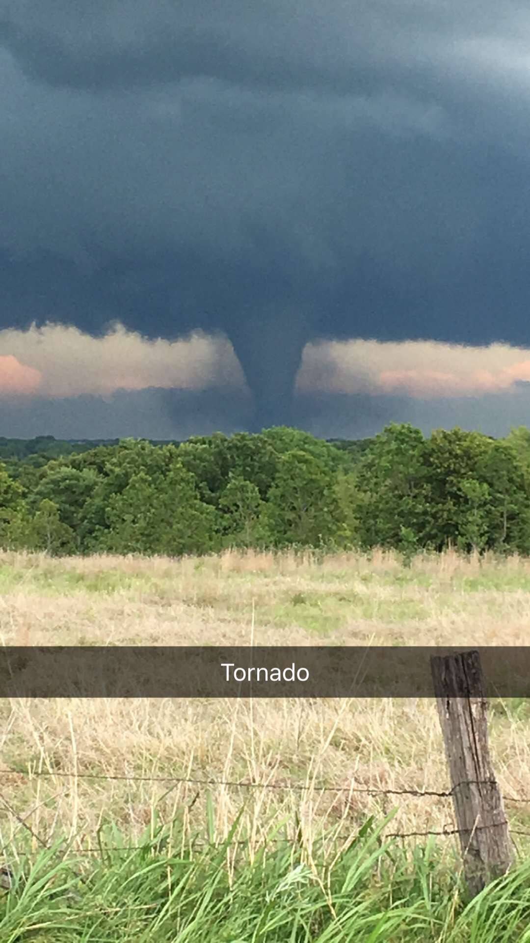 Picture I took of the Katy tornado | Scrolller
