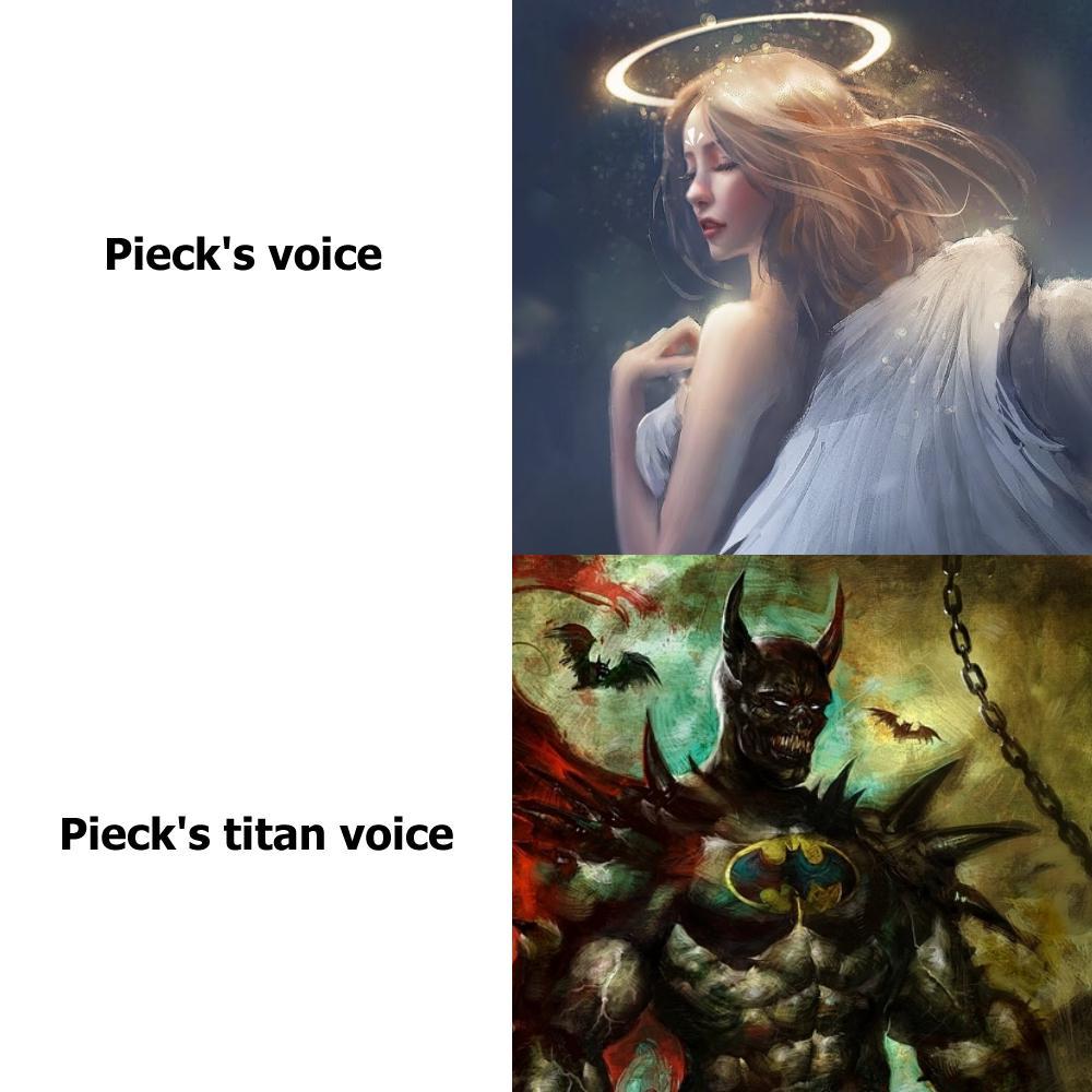 Pieck's voice | Scrolller