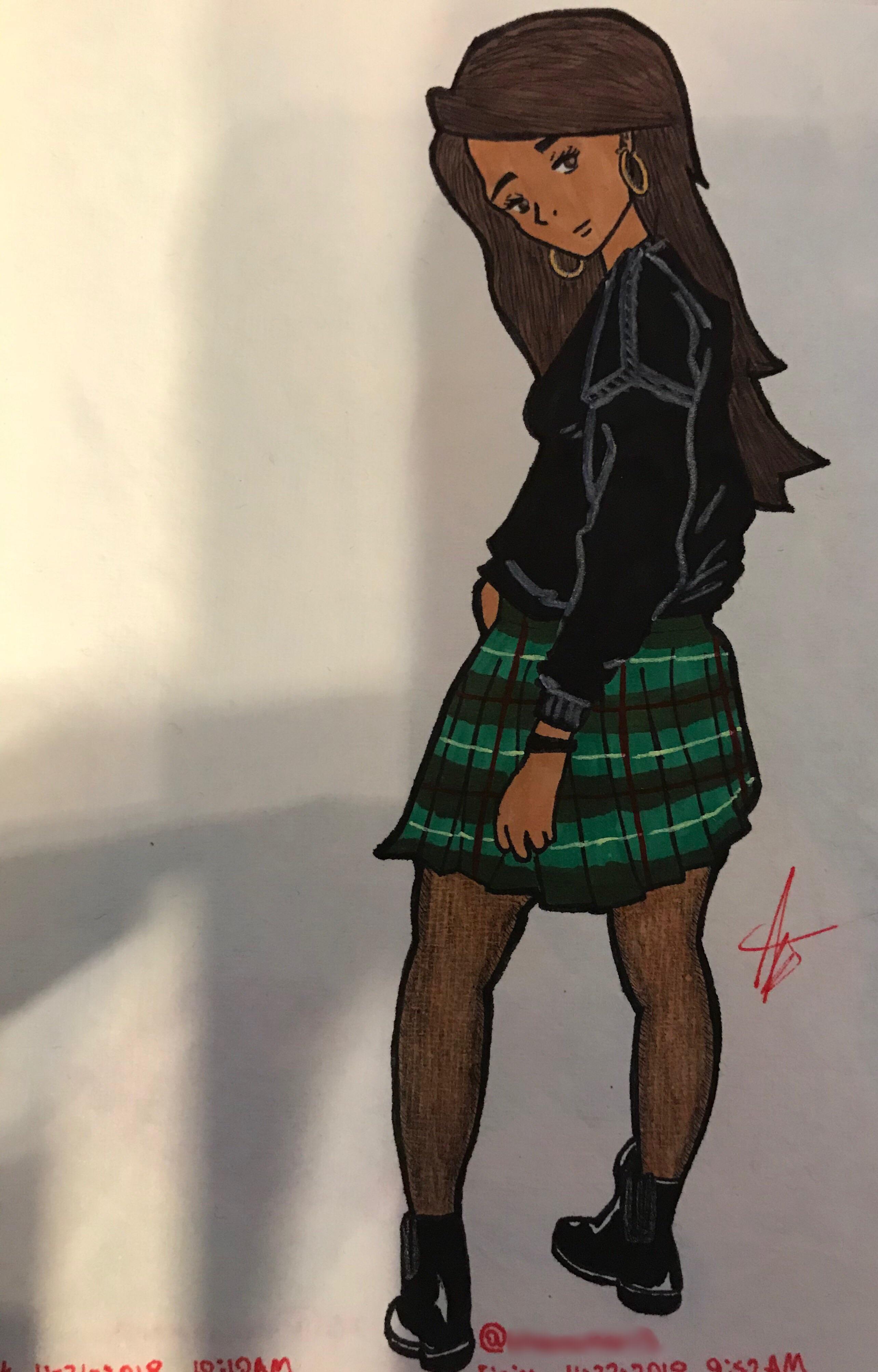 Pin up I did awhile back. | Scrolller