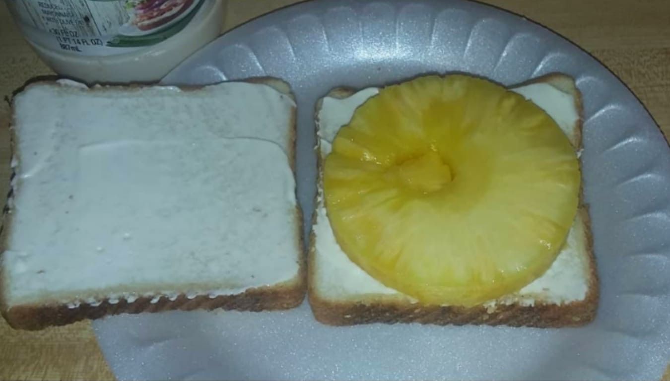 Pineapple doesn’t go on pizza but it goes great with mayo and bread | Scrolller