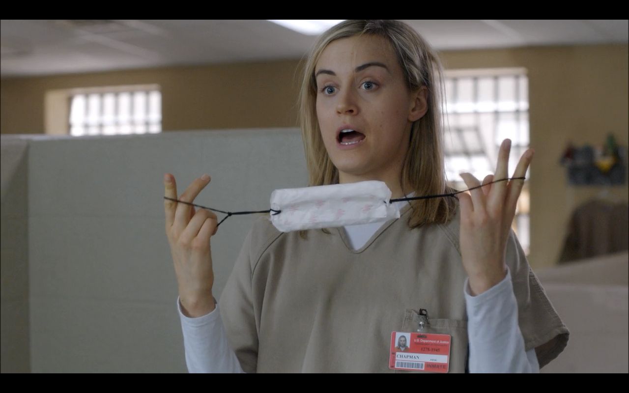 Piper Chapman knows how to protect herself | Scrolller