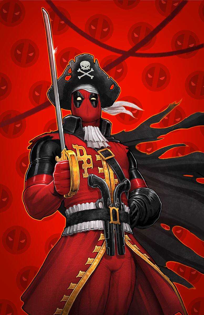 Pirate Deadpool by David Nakayama | Scrolller