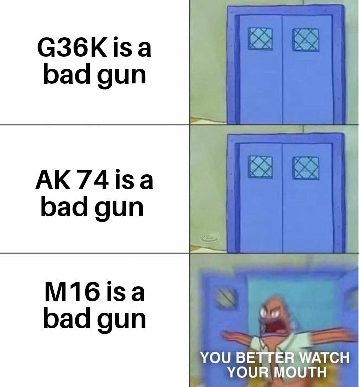 Pissing off the M16 fans are highly inadvisable. | Scrolller