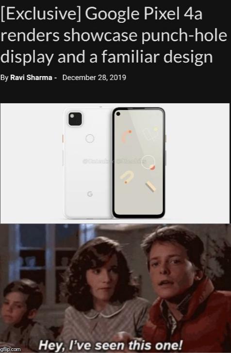 Pixel 4a rumored to copy our very own beauty. | Scrolller