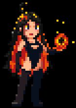 Pixel-art Black Hole-chan | Scrolller