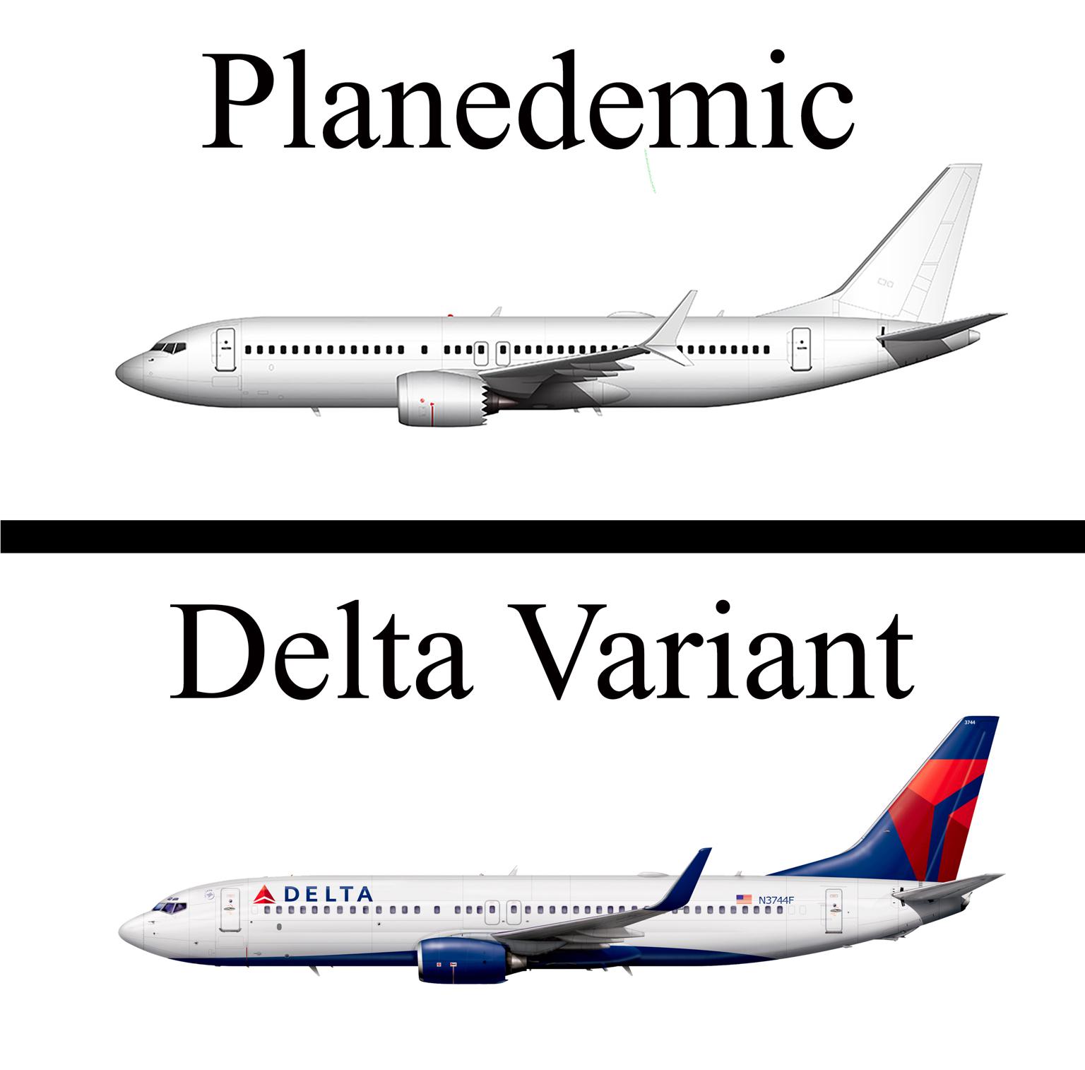Plane demic…. Delta Variant | Scrolller