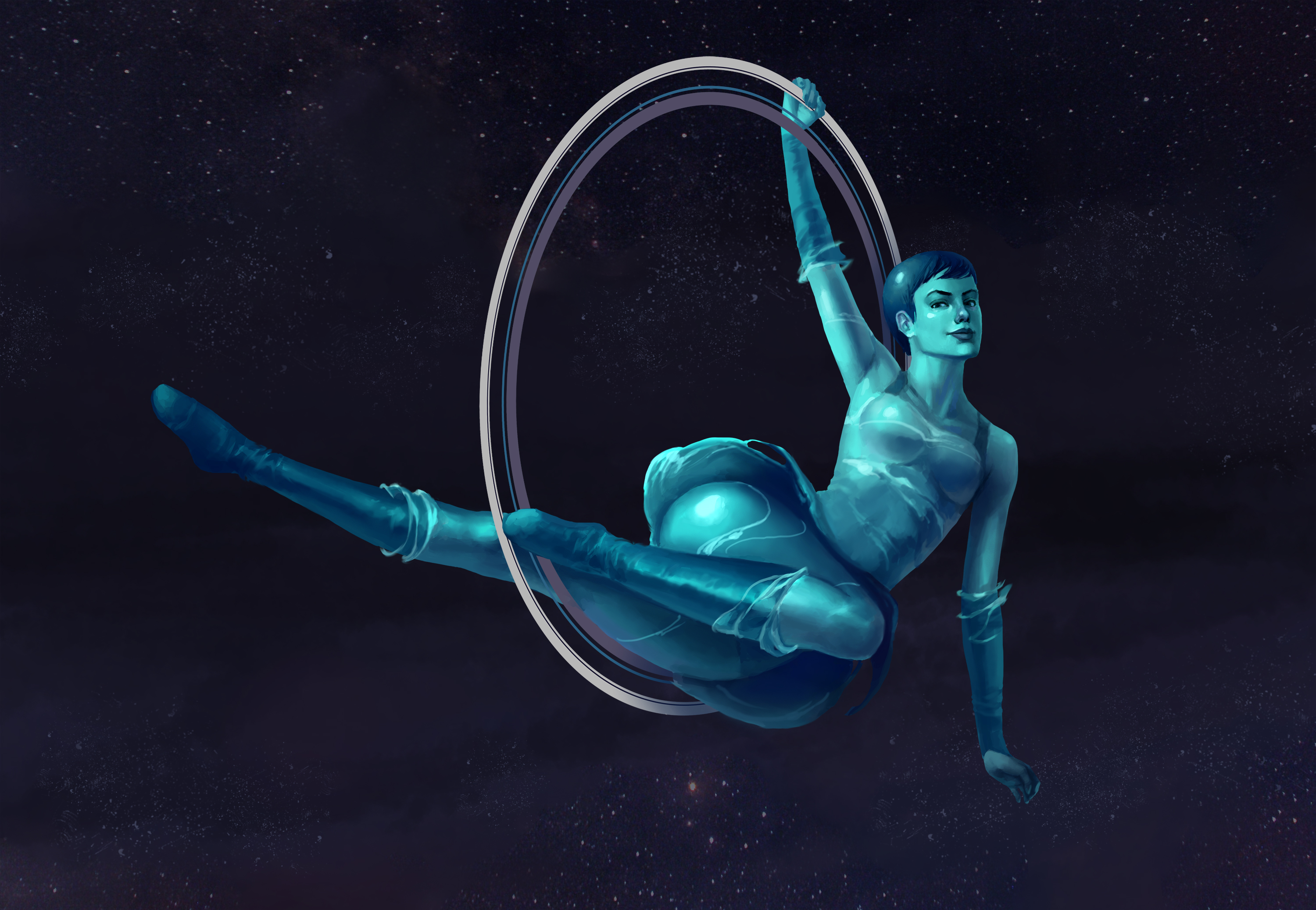 Planet Girl Uranus by Phill-Art | Scrolller