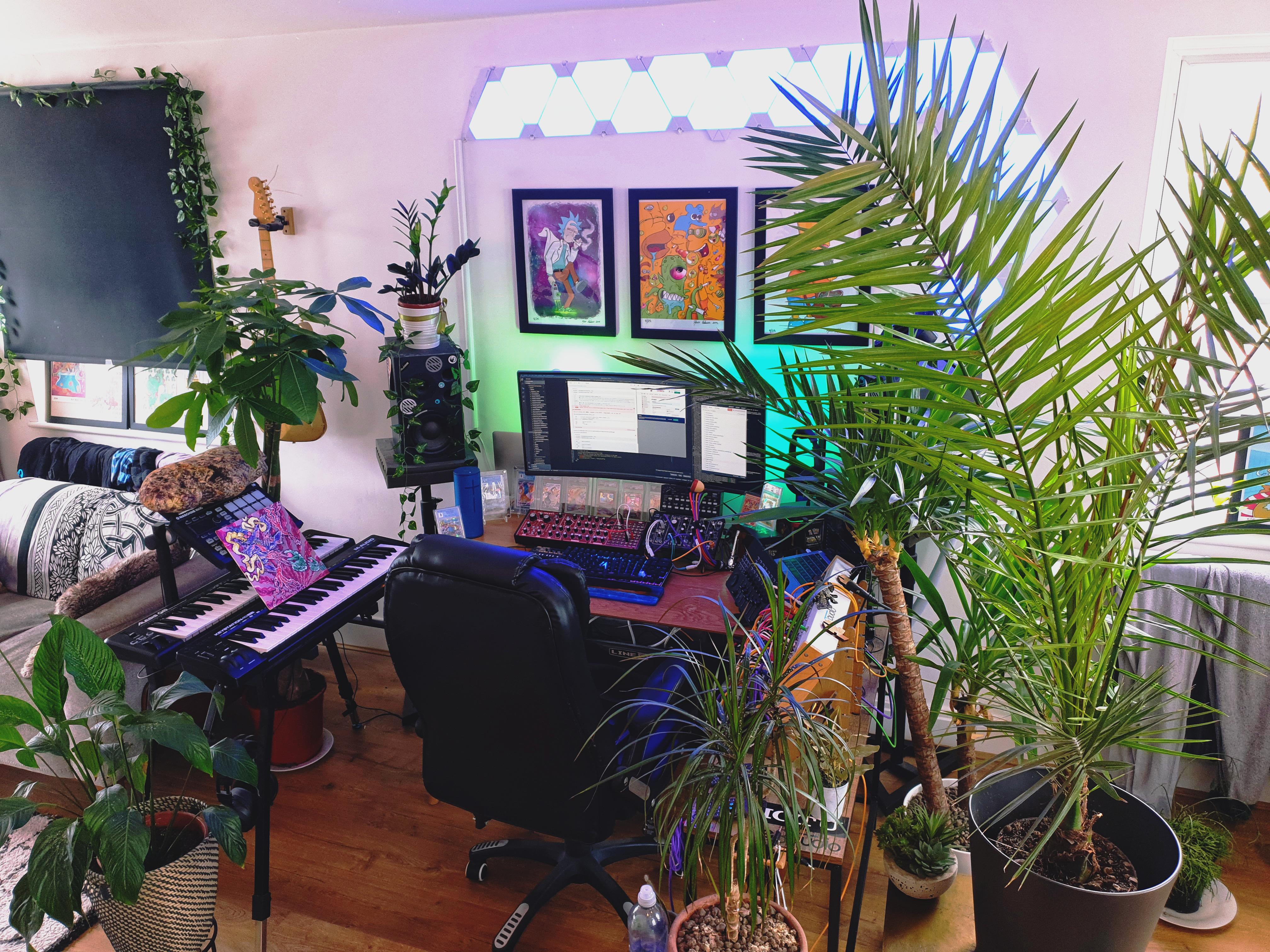 Plant based workstation anyone? (OC) | Scrolller
