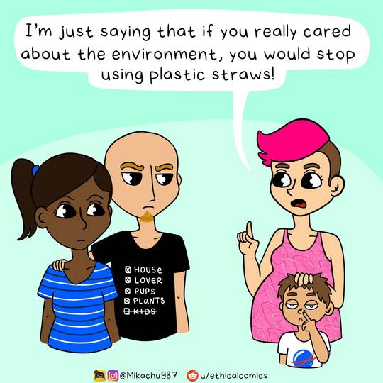 PlAStiC stRaWs aRe BaD fOR thE enViRONmeNt | Scrolller