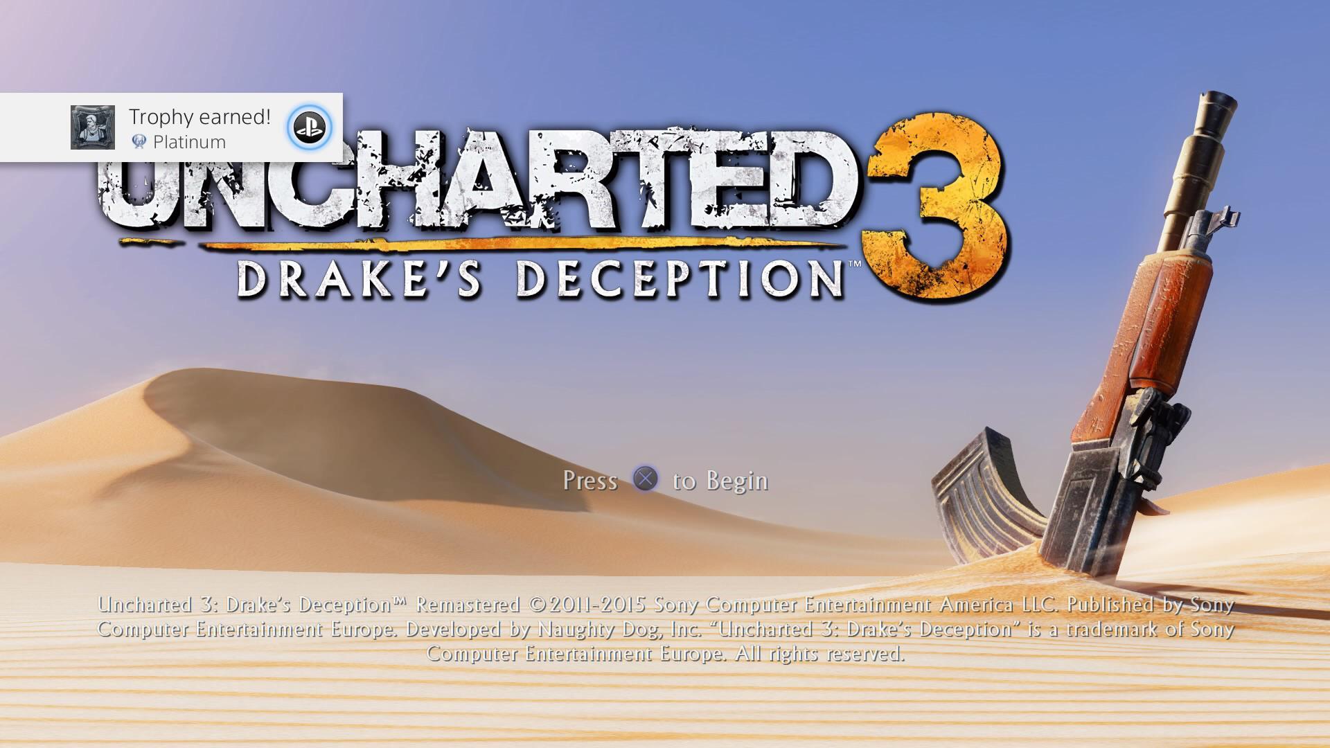 Platinum #28 - Uncharted 3 | Scrolller