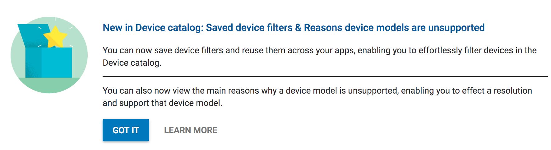 Play Store Device Catalog now gives reasons why device models are unsupported | Scrolller