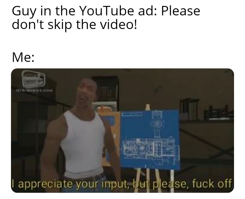 Please, go away. | Scrolller