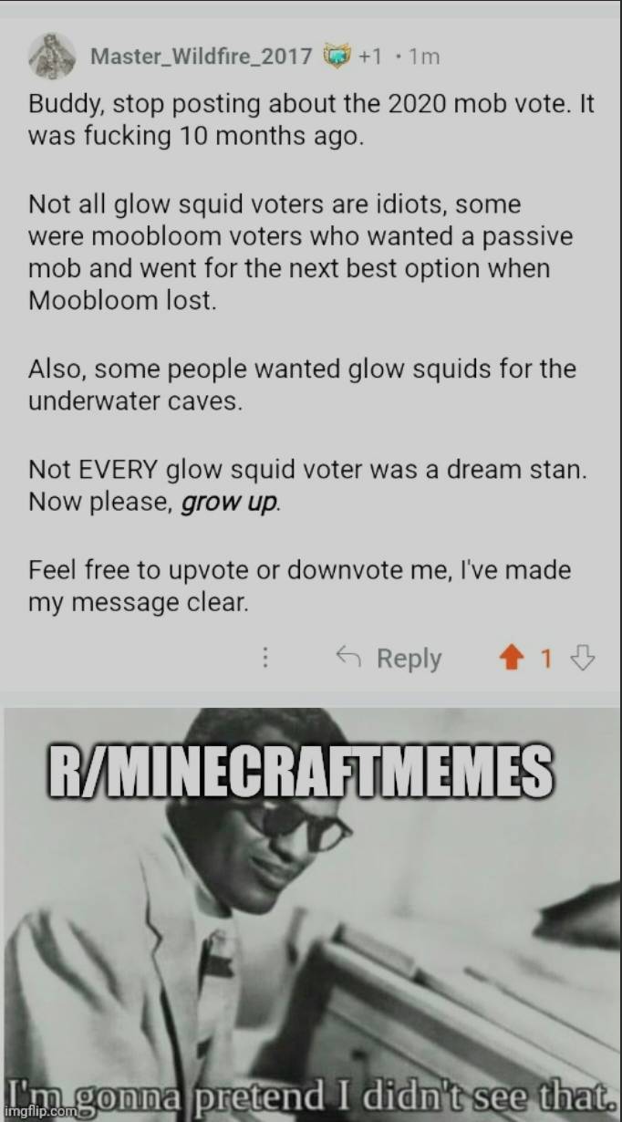 Please, STOP milking the mob vote | Scrolller