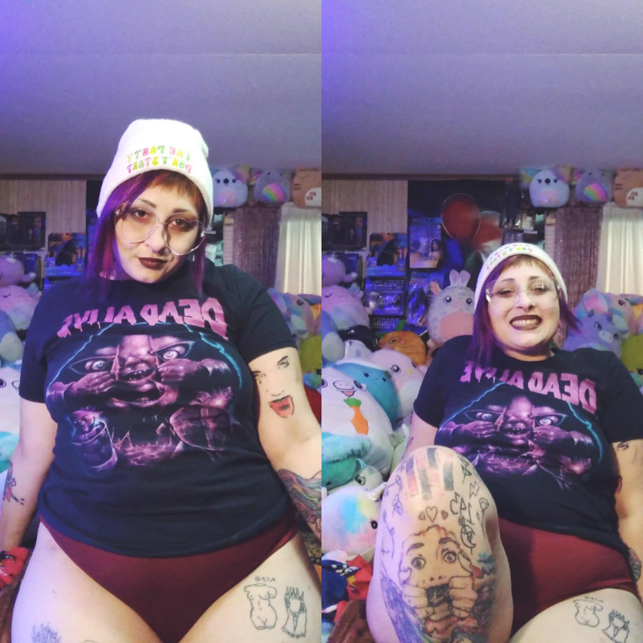 Plus size goth babe FOREVER | Scrolller