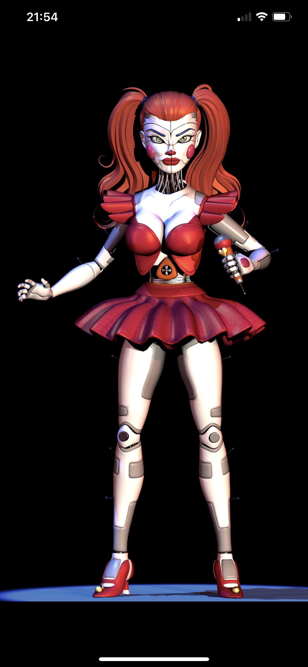 Plz someone do nsfw of this circus baby model | Scrolller