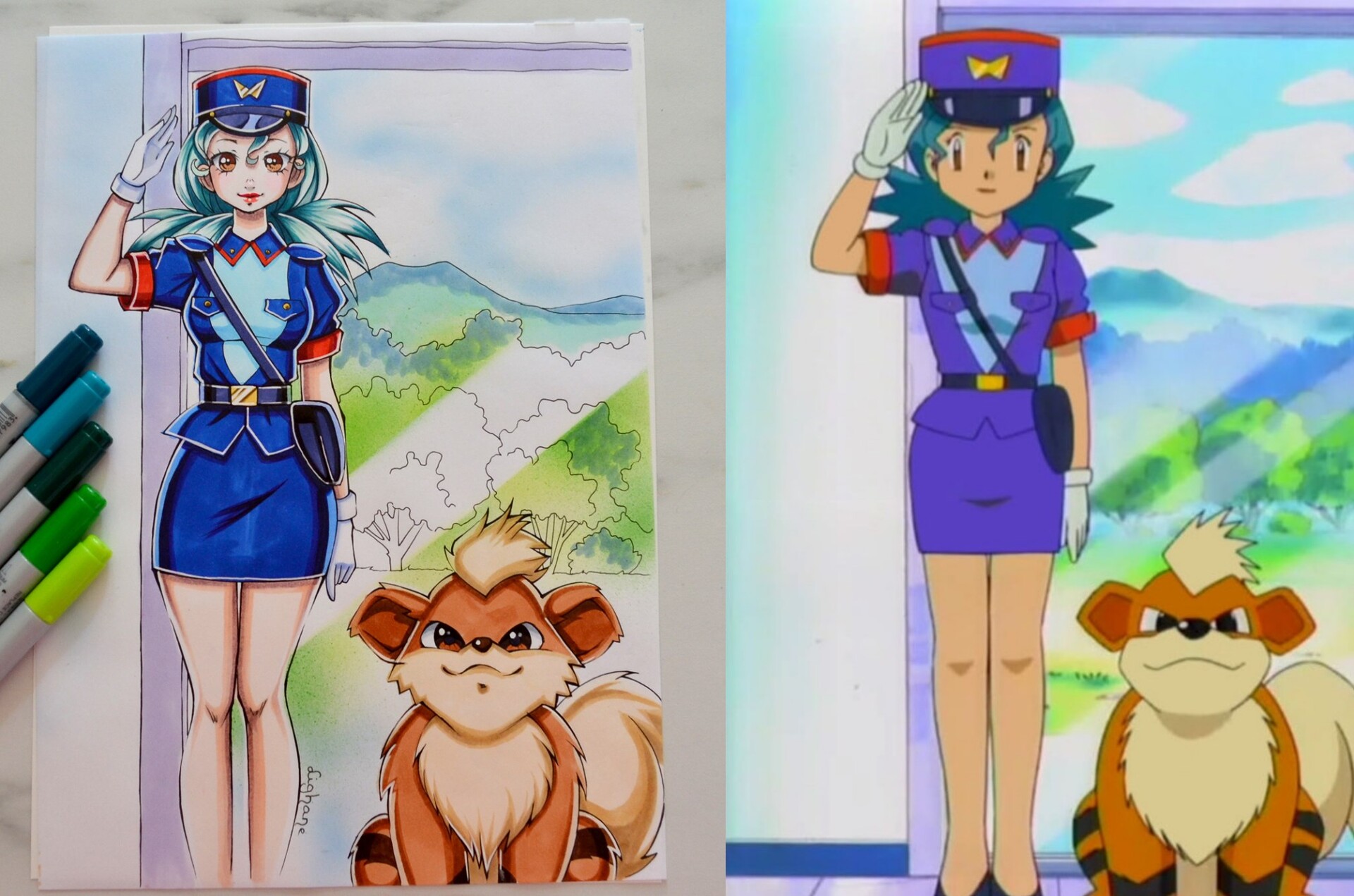 Pokemon Screencap Reimagined by Lighane's Artblog | Scrolller