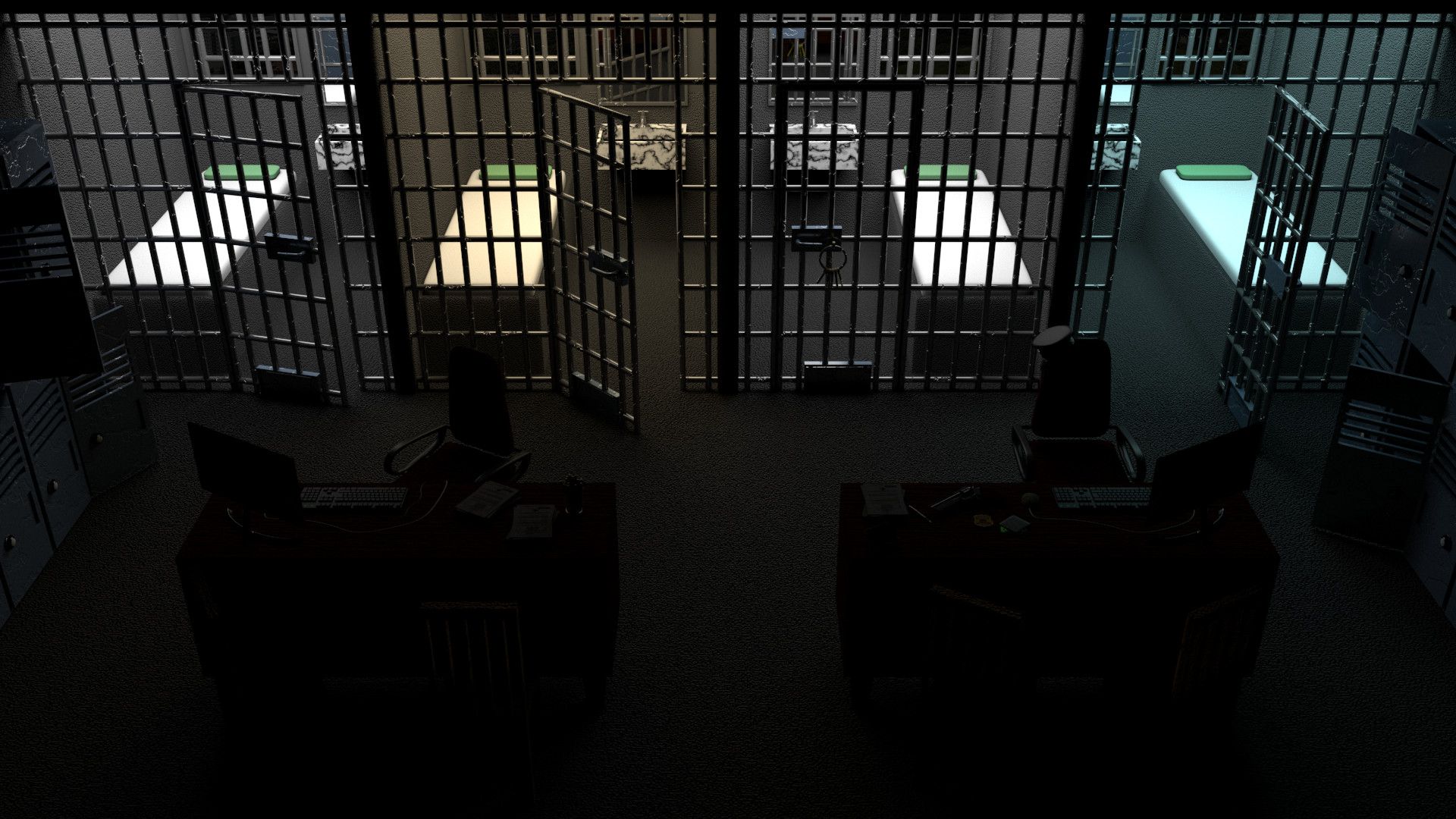 Police Station Jail by Felippe Darezzo | Scrolller