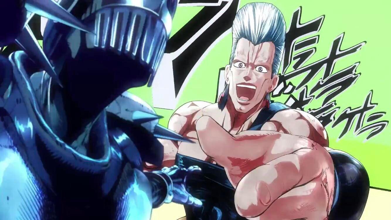 Polnareff being a wholesome happy boy during the stand proud intro | Scrolller