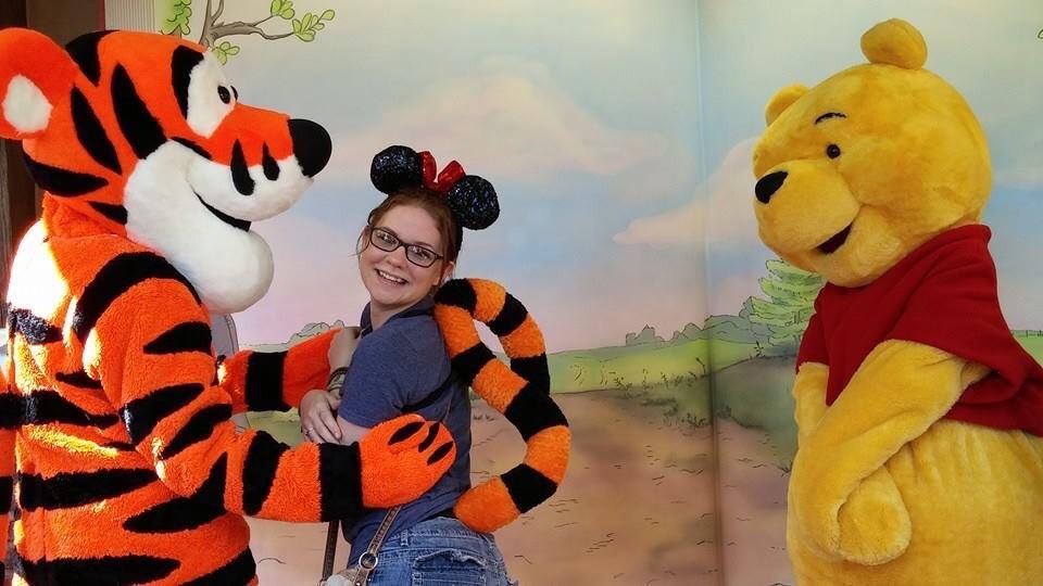 Pooh Bear mirin me and Tigger :) | Scrolller