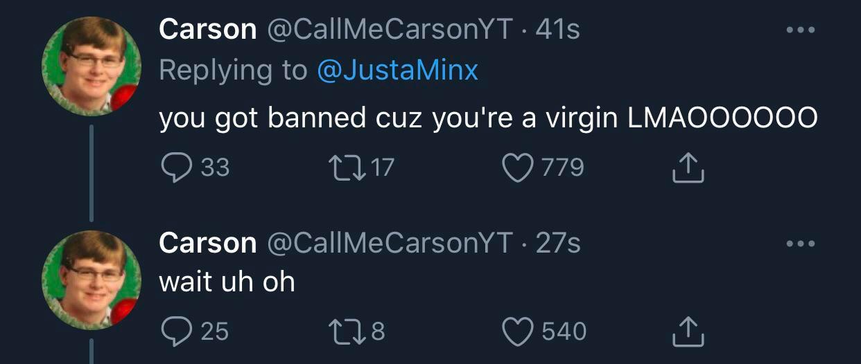 Poor carson | Scrolller