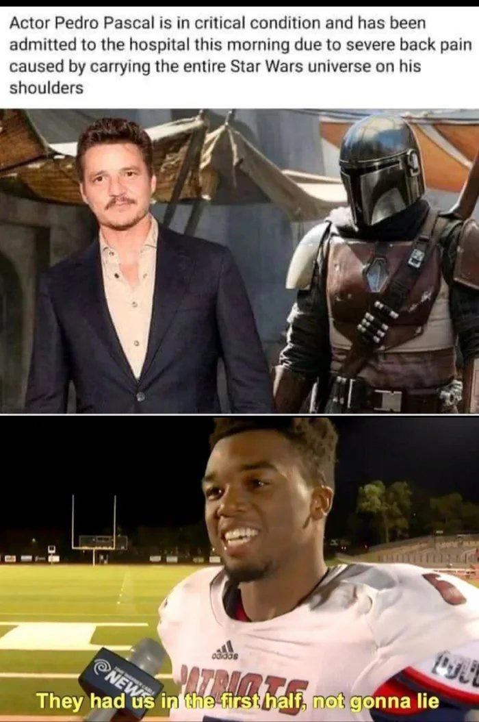 Poor Pedro Pascal! | Scrolller