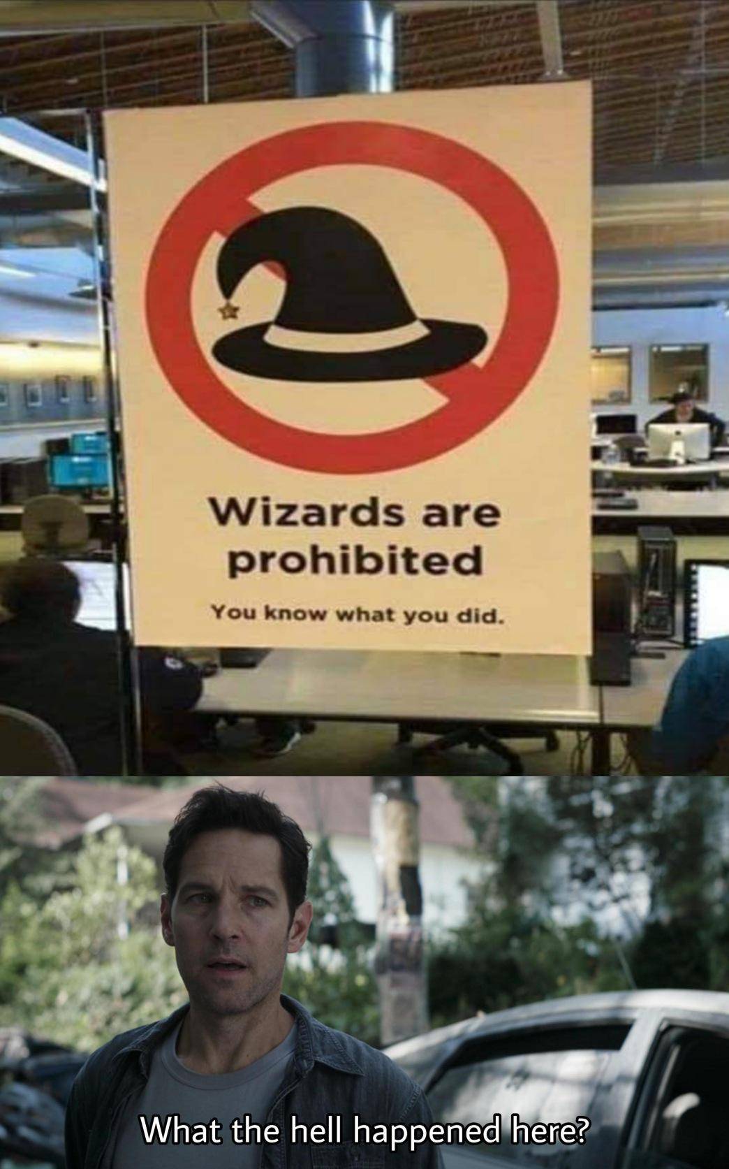 Poor Wizard. | Scrolller