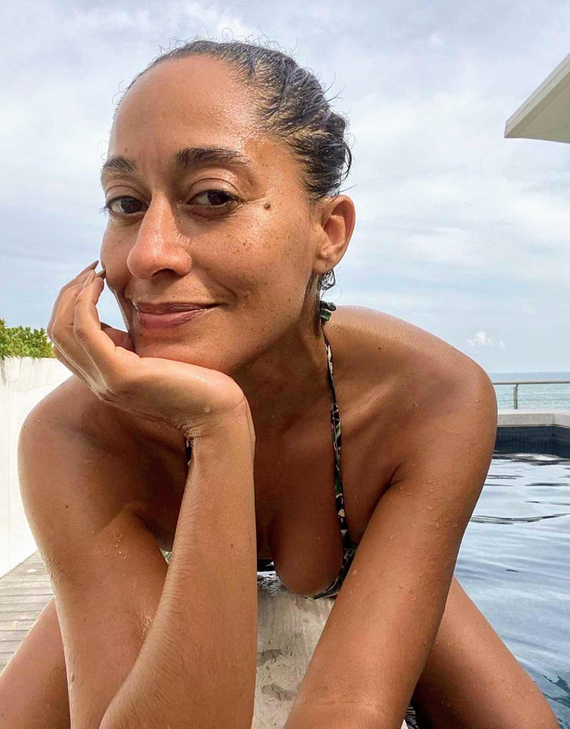 Popping Out Of Her Bathing Suit Scrolller