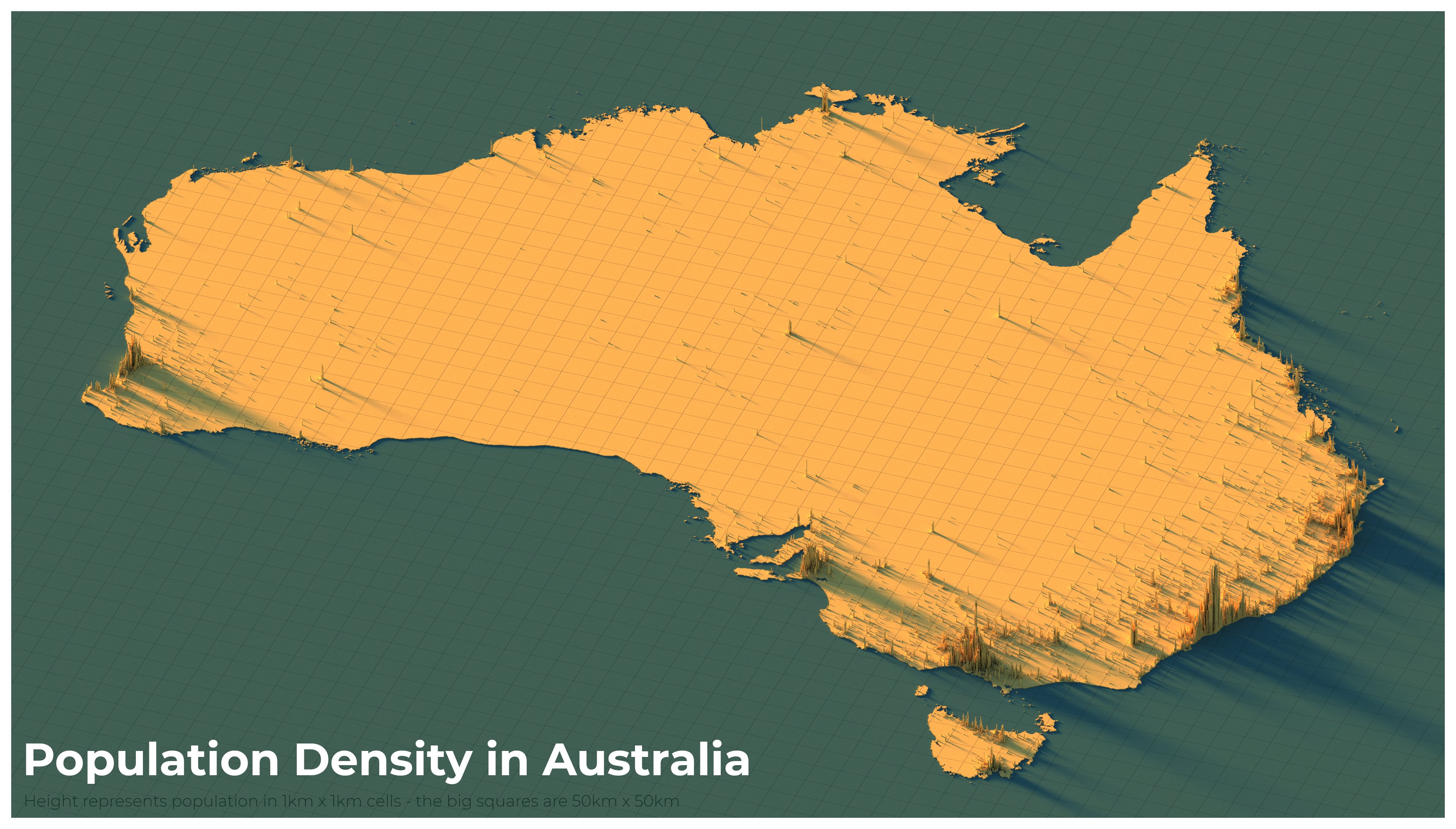 Population density. | Scrolller