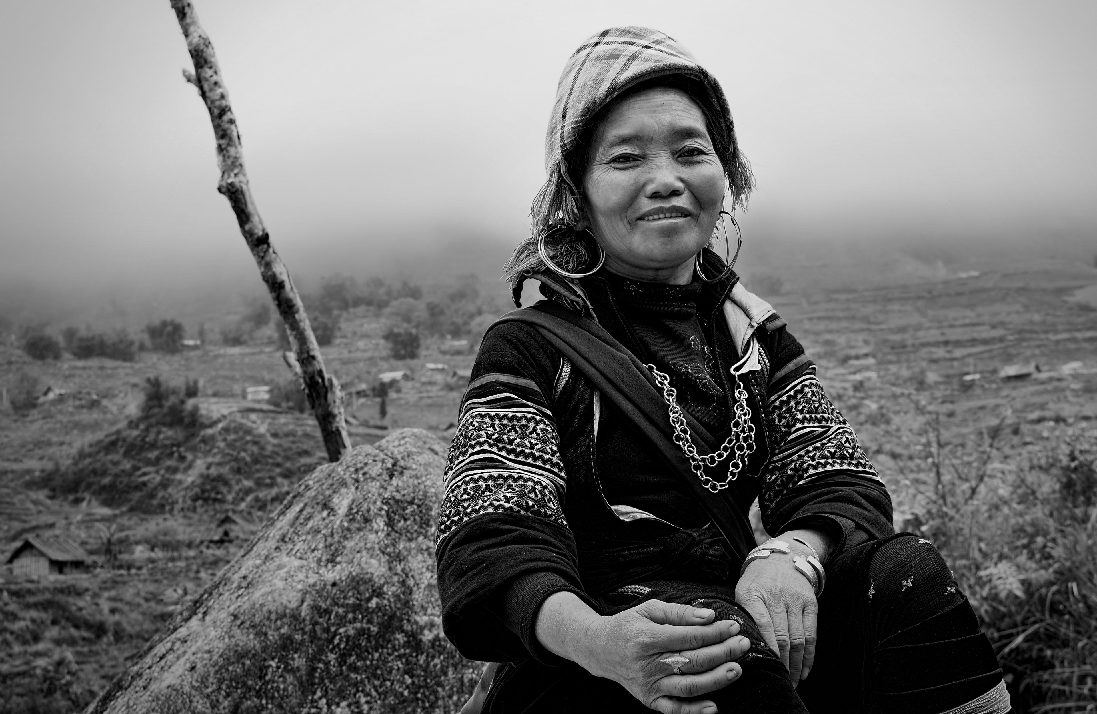 Portrait of Zhu, a Hmong guide in the Sapa region of Vietnam. [OC] [3840x2500] | Scrolller