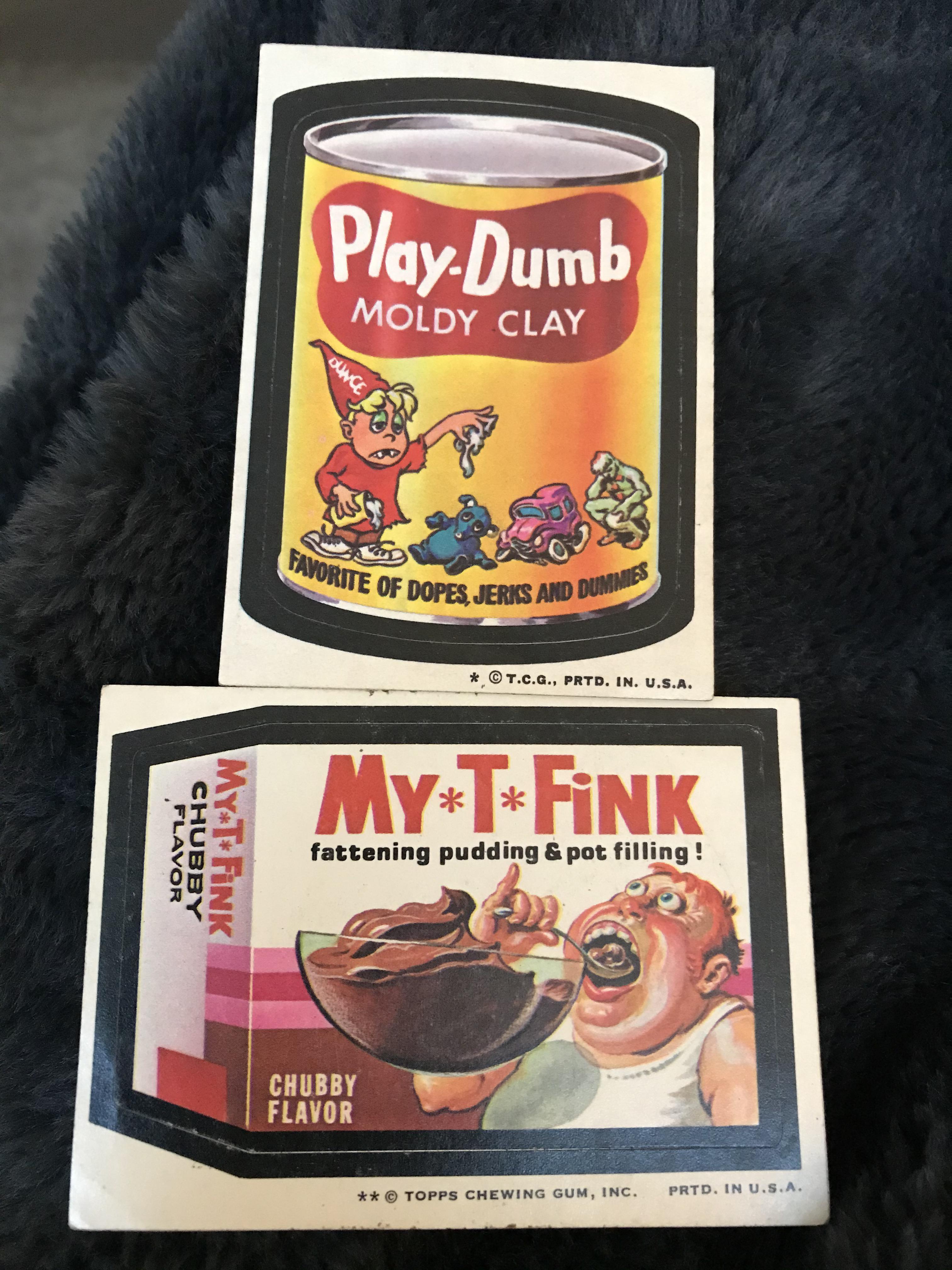 POST #11 - Two more Wacky Packs from the 1970s! TOPPS Chewing Gum Inc. | Scrolller