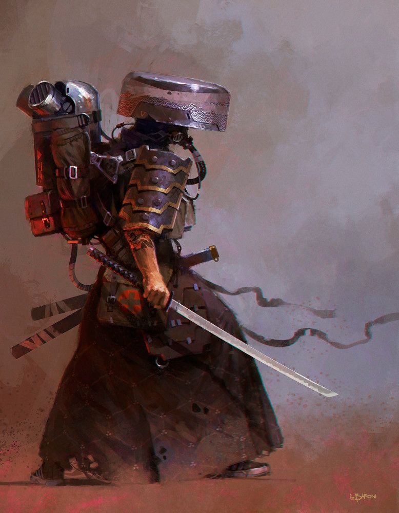 Post Apocalyptic Ronin by Giorgio Baroni | Scrolller