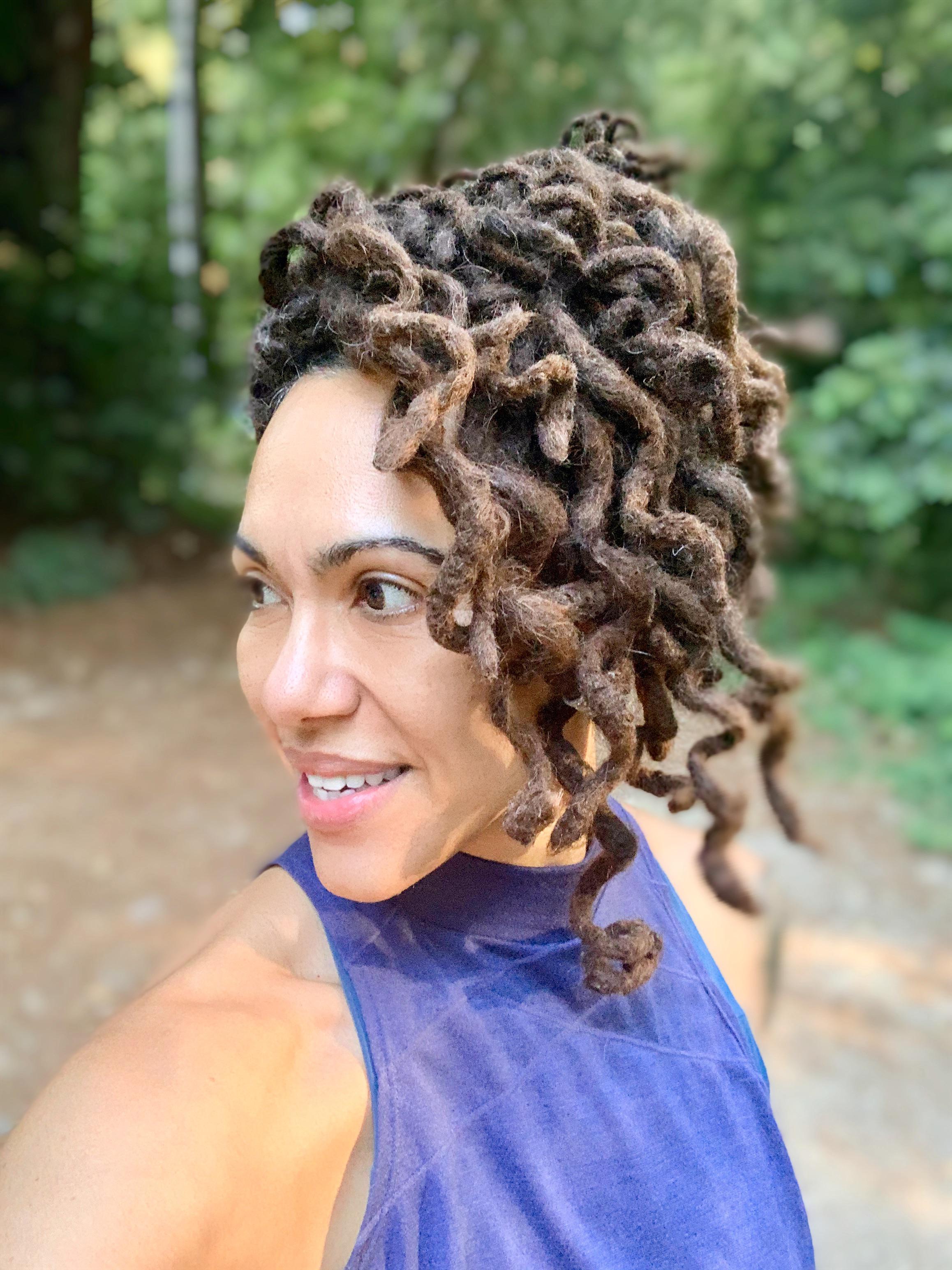 Post Loc-Knot Takedown Curly Updo | Scrolller